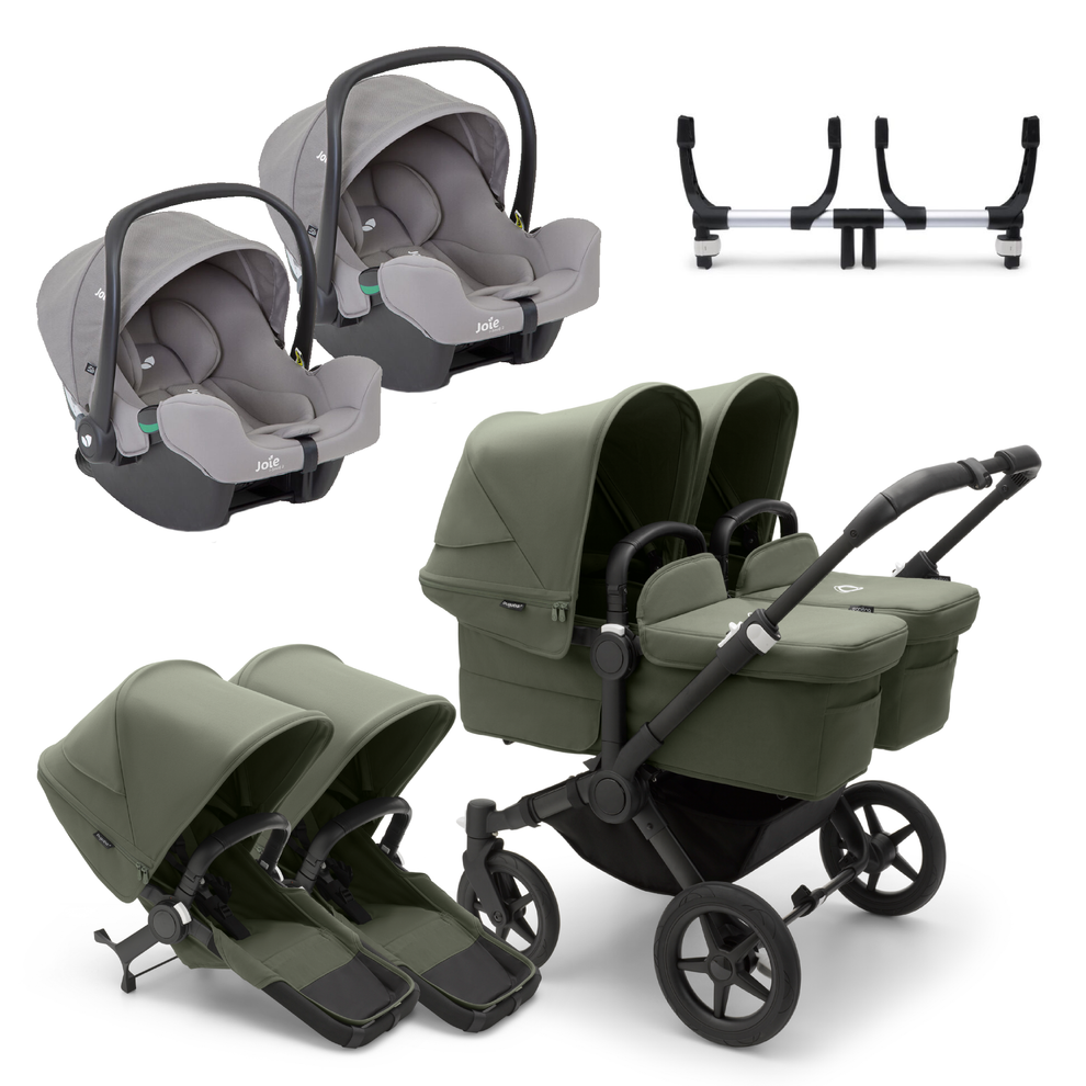 Bugaboo Donkey 5 Twin Travel System with Joie iSnug 2 - BabyDoc Shop ...