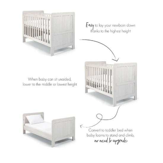 Mamas & Papas Atlas Cot Bed – BabyDoc Shop Ireland